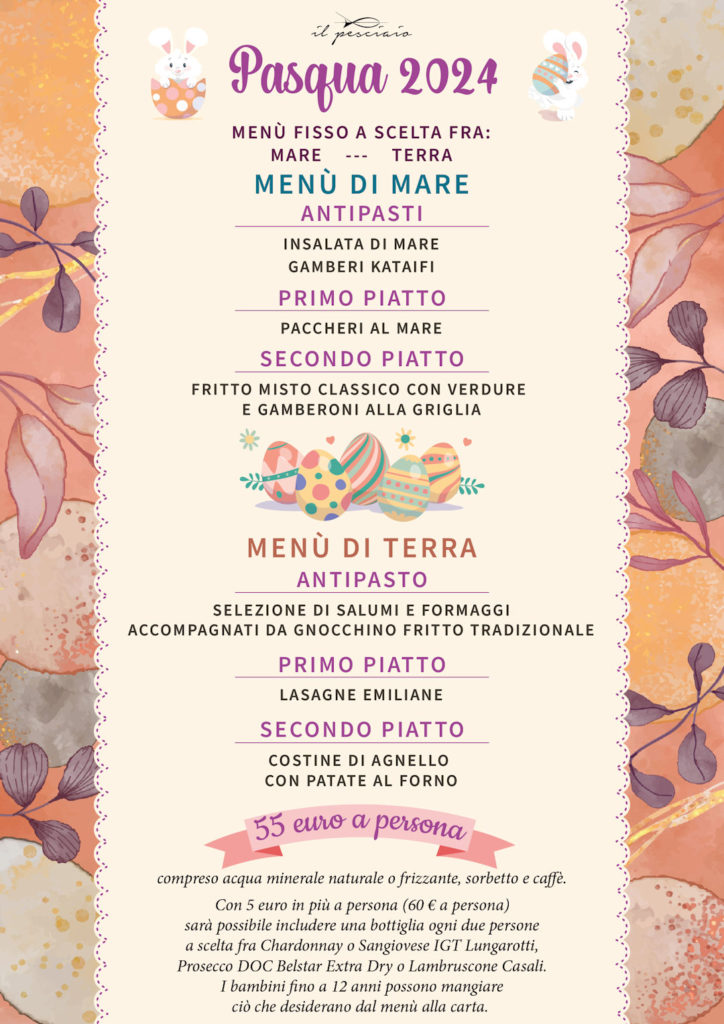 Pasqua 2024 – Il Pesciaio